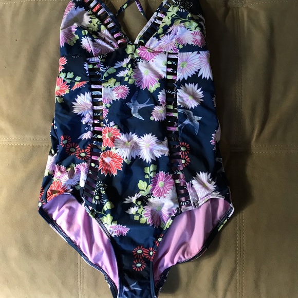 Swim | One Piece Cut Out Swimsuit | Poshmark